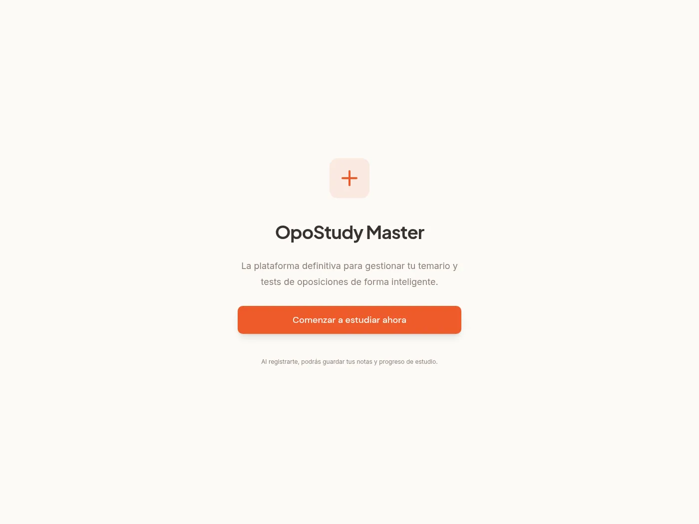 OpoStudy Master