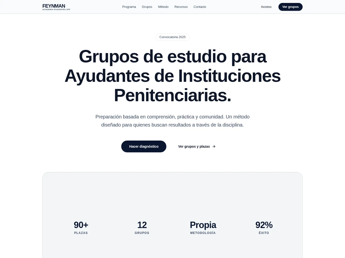 Opositores Penitenciarios Portal