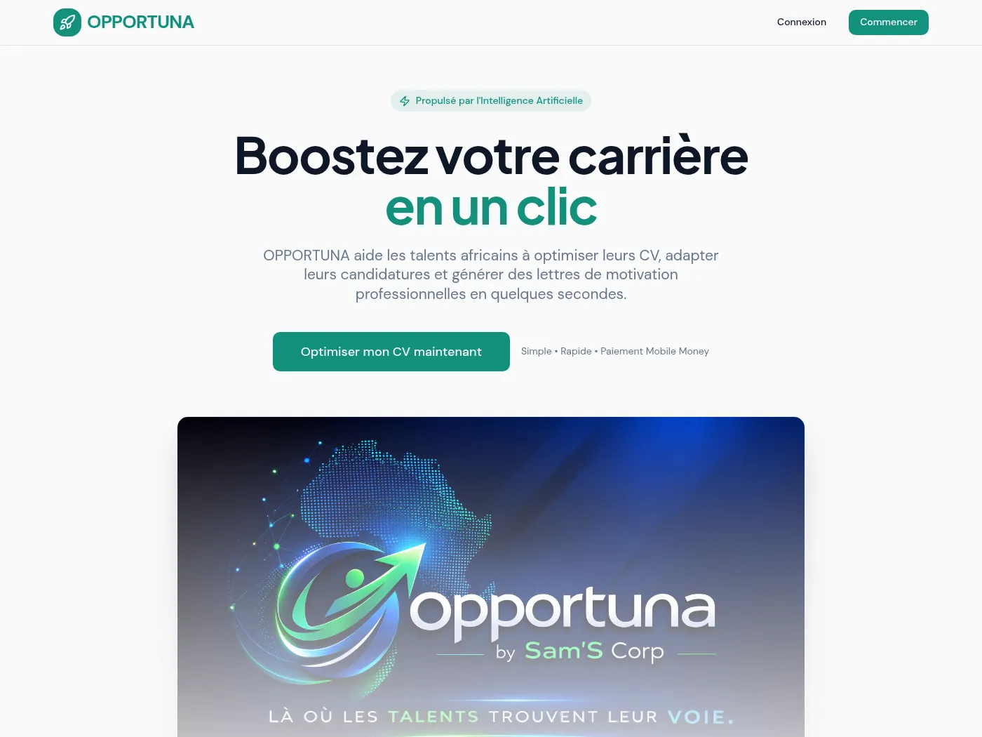 OPPORTUNA AI CV Optimizer