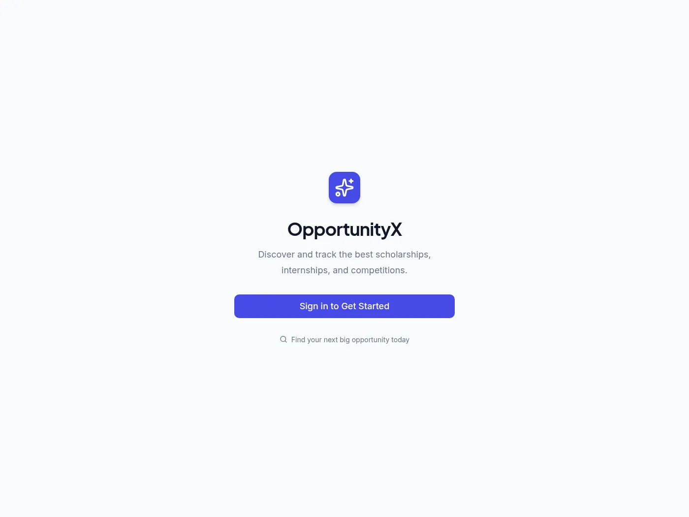 OpportunityX Platform