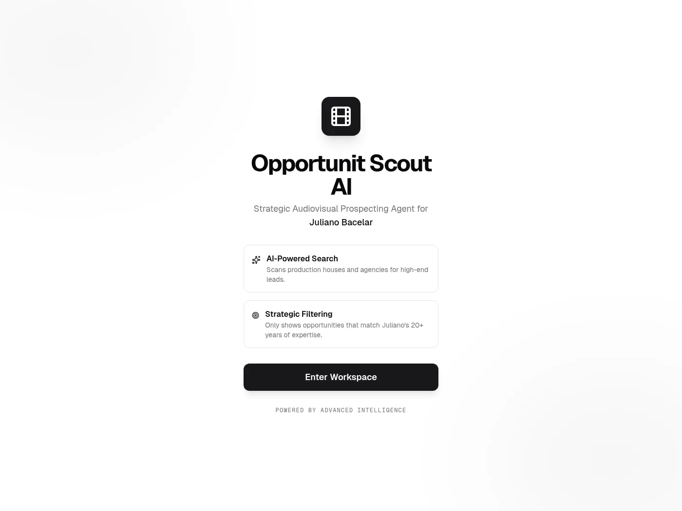 Audiovisual Prosp AI Agent