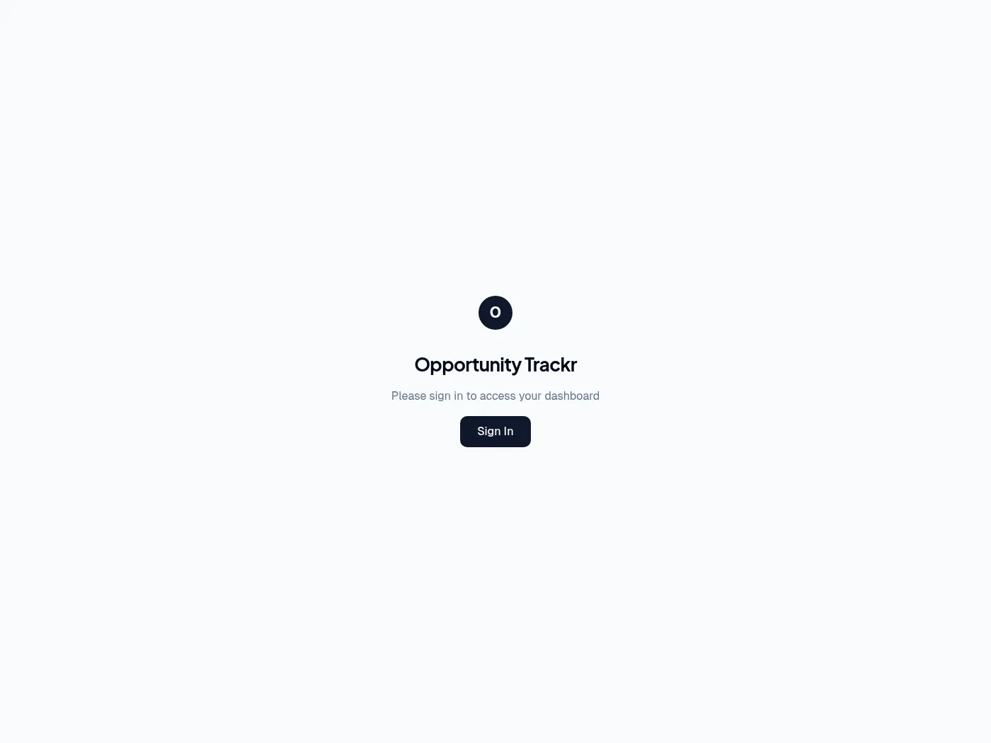 Opportunity Trackr