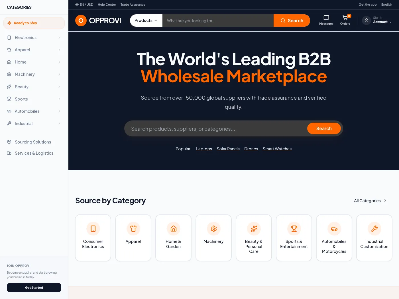 OPPROVI Marketplace