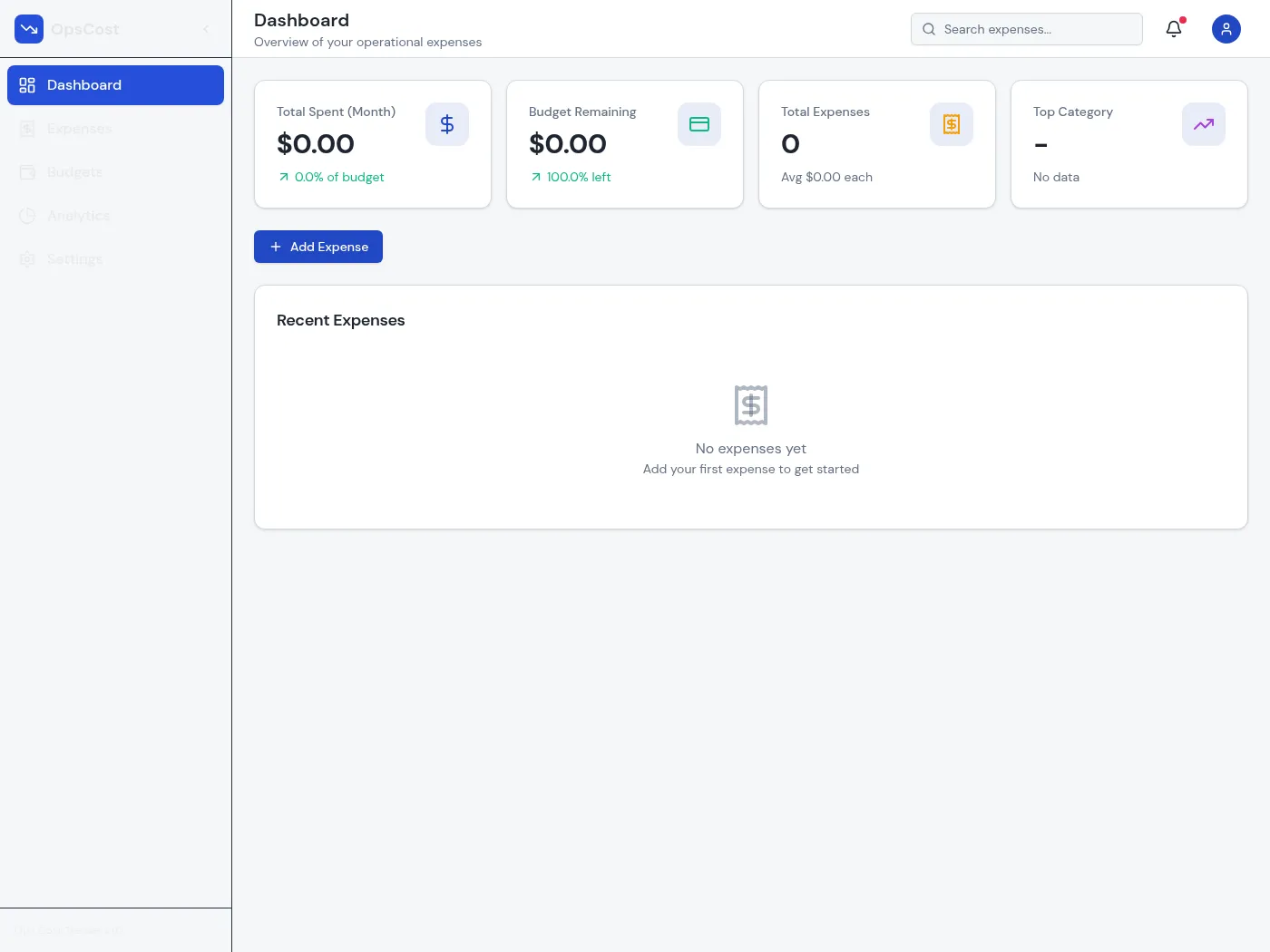 Ops Cost Tracker