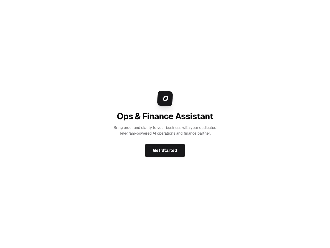 Ops & Finance Assistant AI