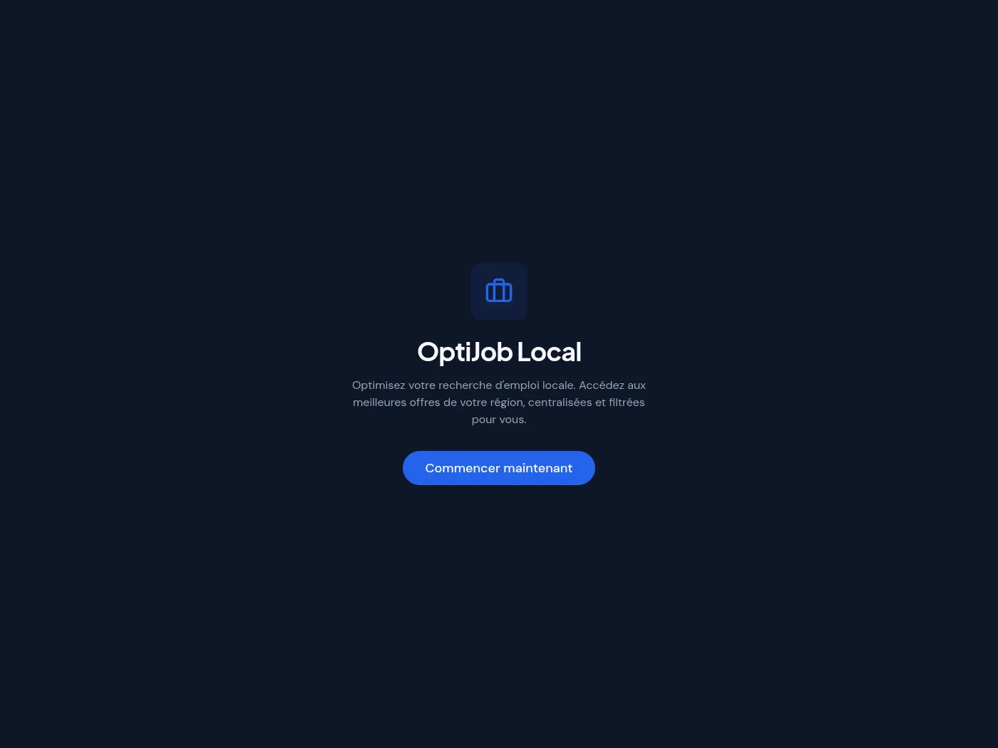 OptiJob Local