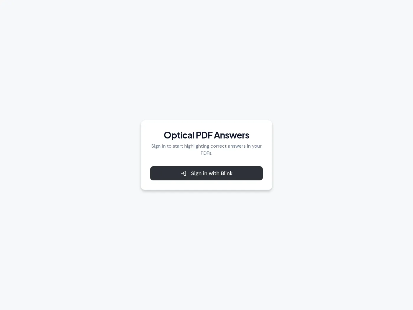 Optical PDF Answer Key