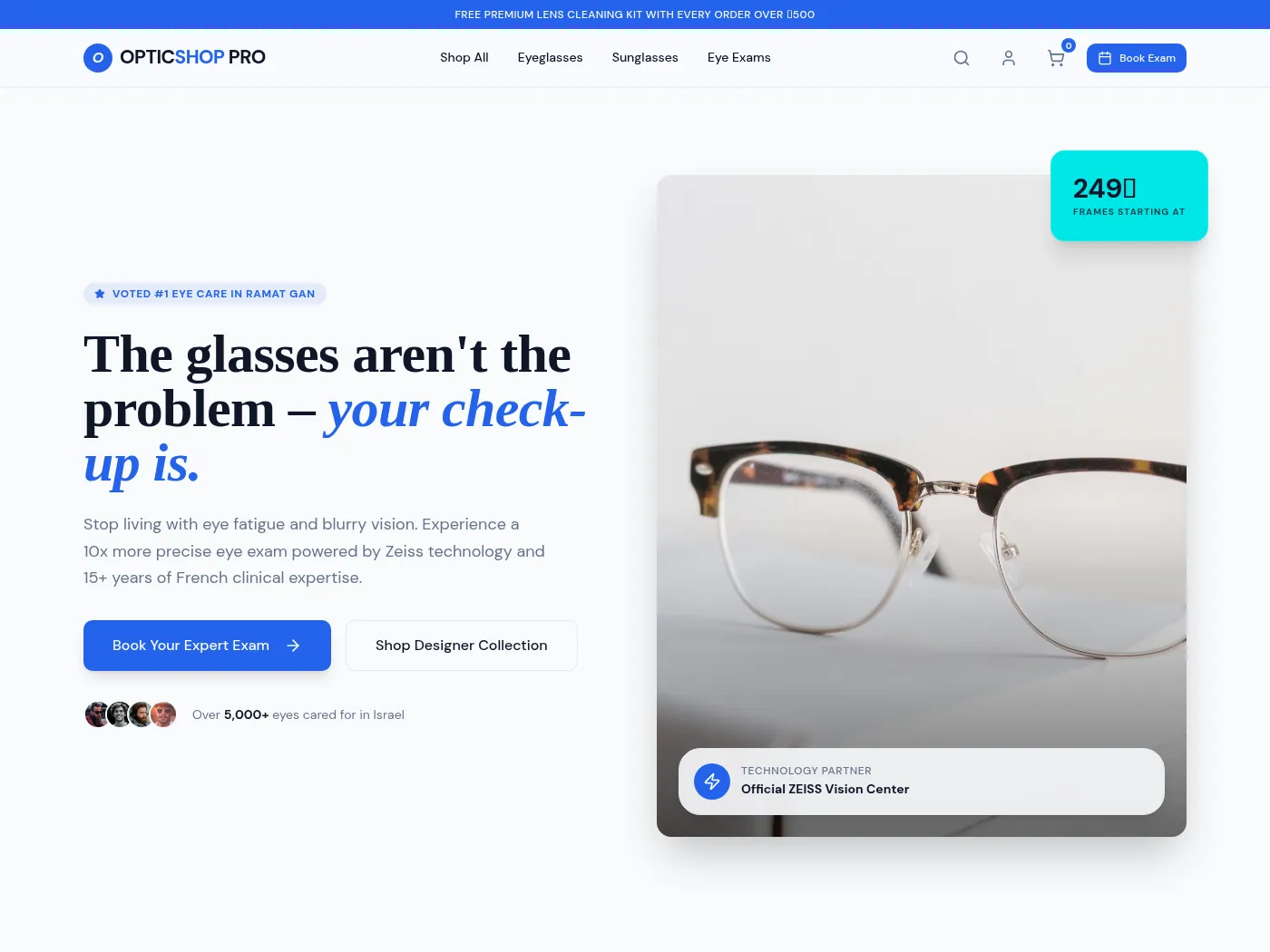 OpticShop Pro Platform