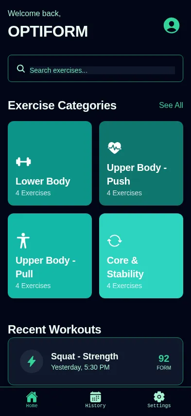 Optiform AI Coach