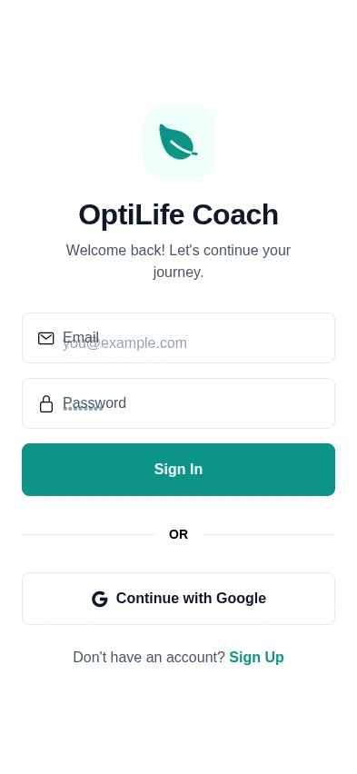 OptiLife Coach