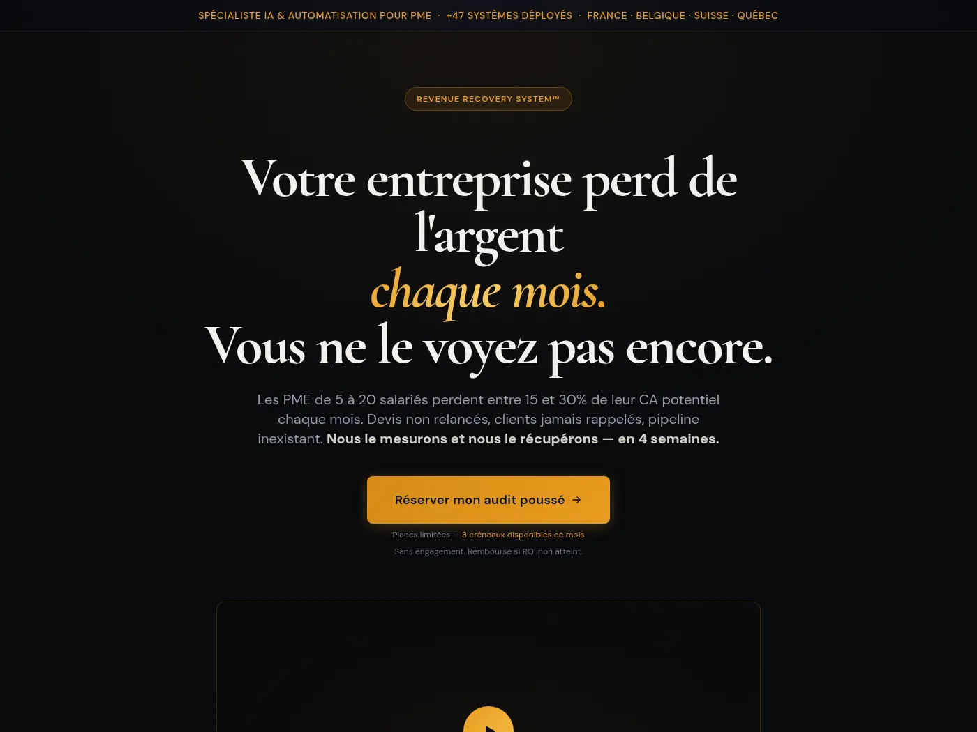 Optimize Pro Landing Page
