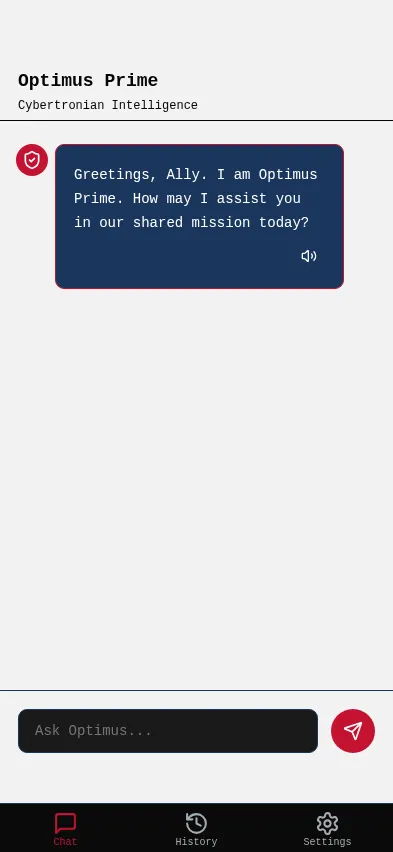 Optimus AI Assistant