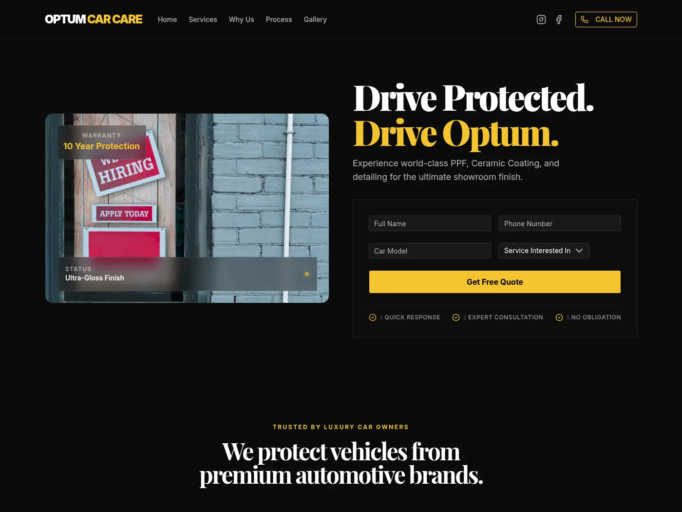 Optum Luxury Auto Care