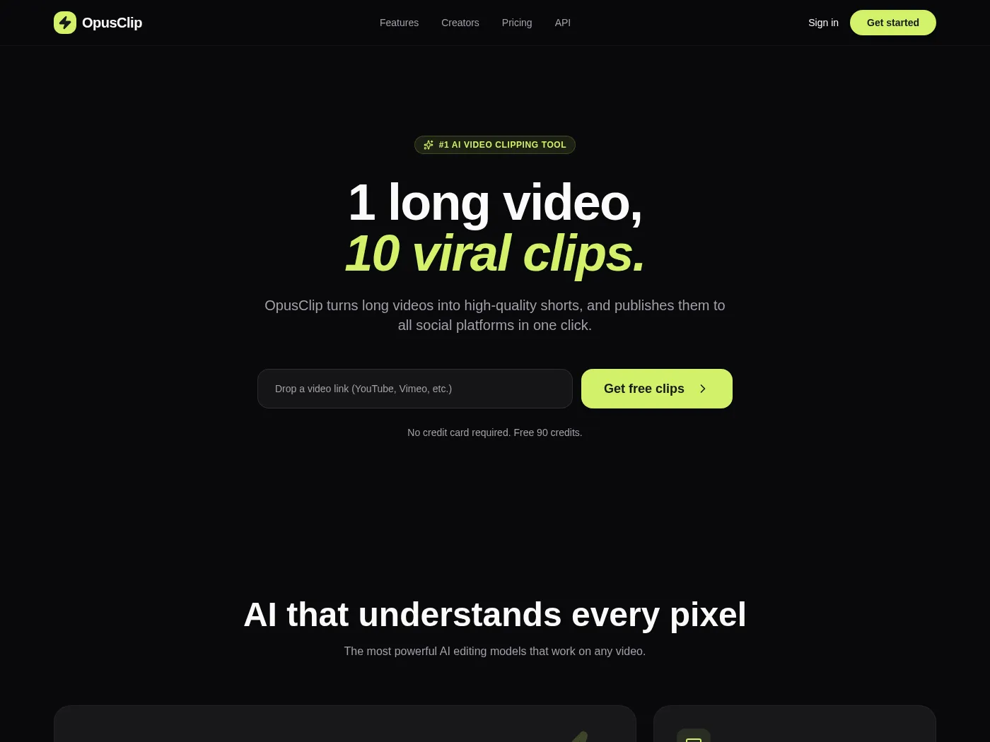 OpusClip Clone