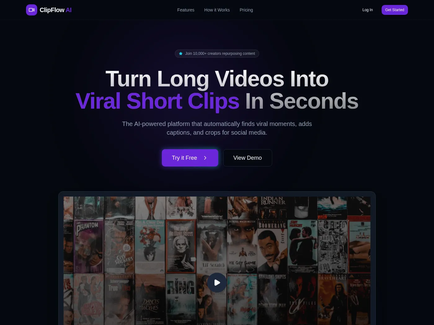 OpusClip Free Clone