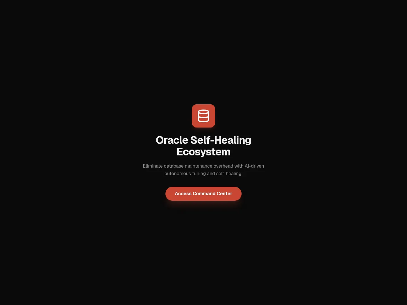 Oracle Self-Healing Hub