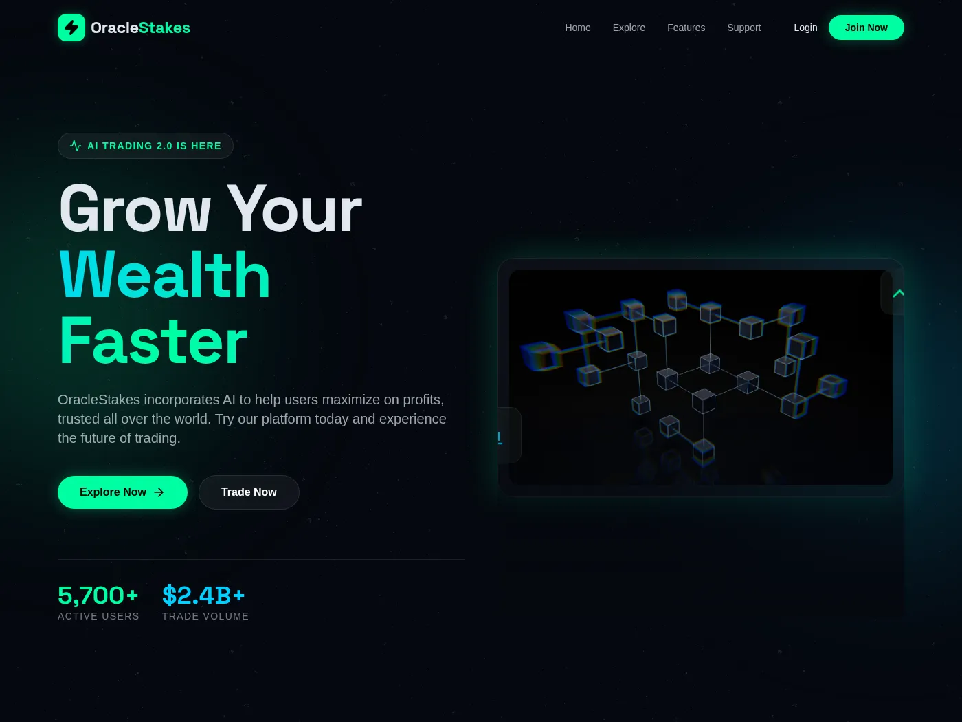 OraclesStakes Clone