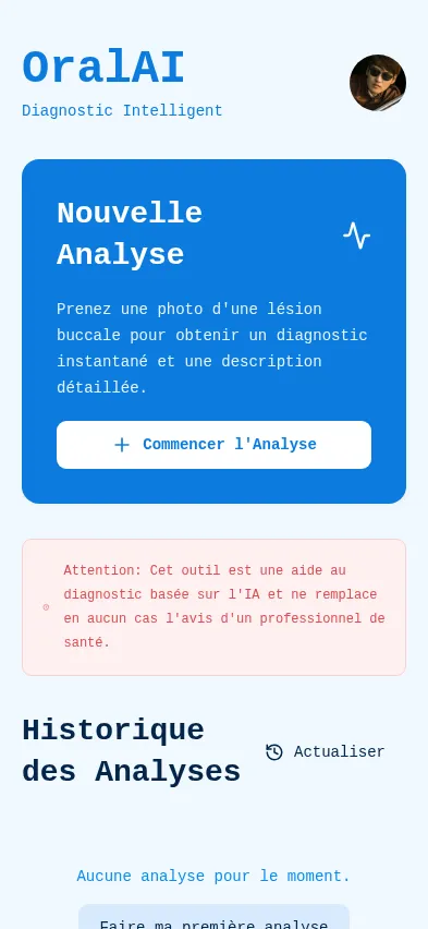 OralAI Diagnosis App