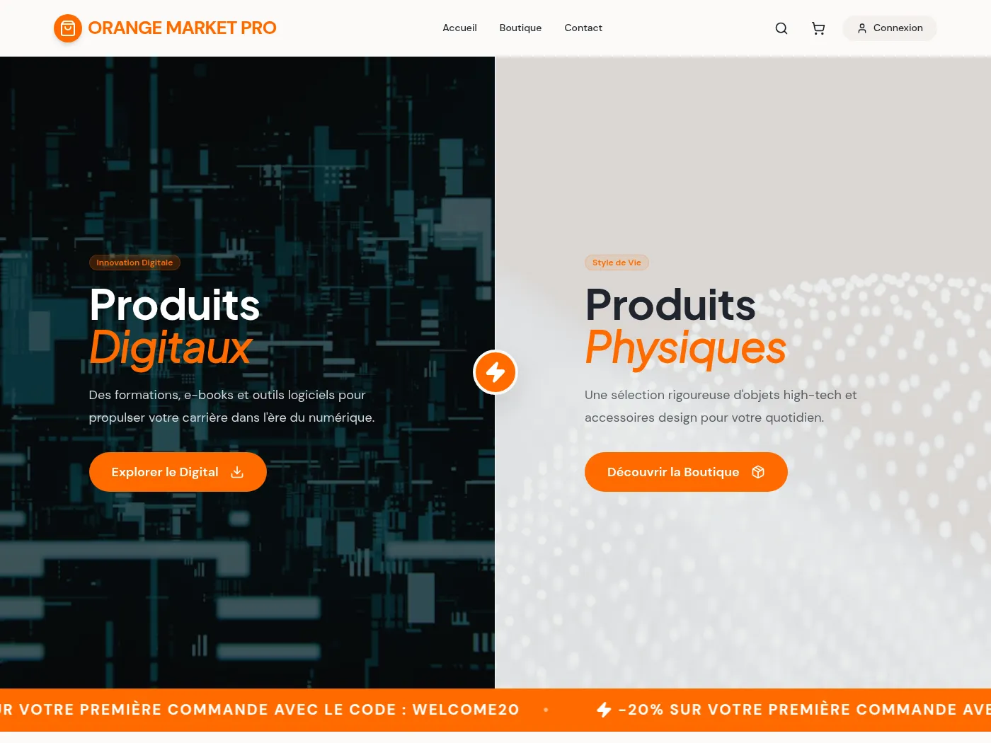 Orange Market Pro
