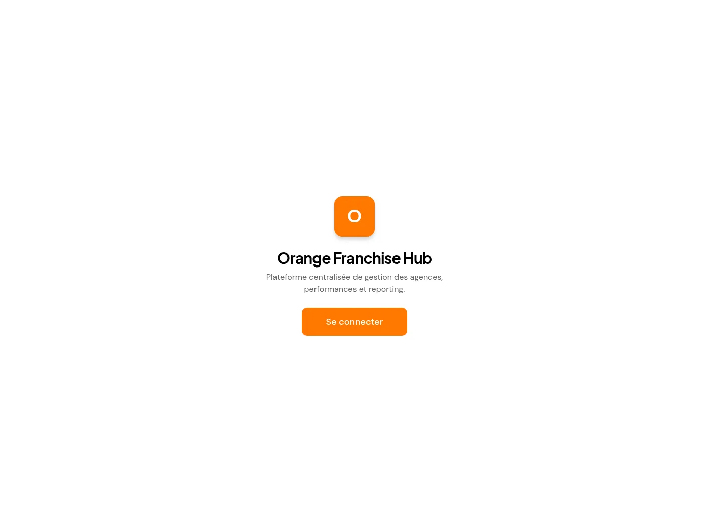 Orange Franchise Hub