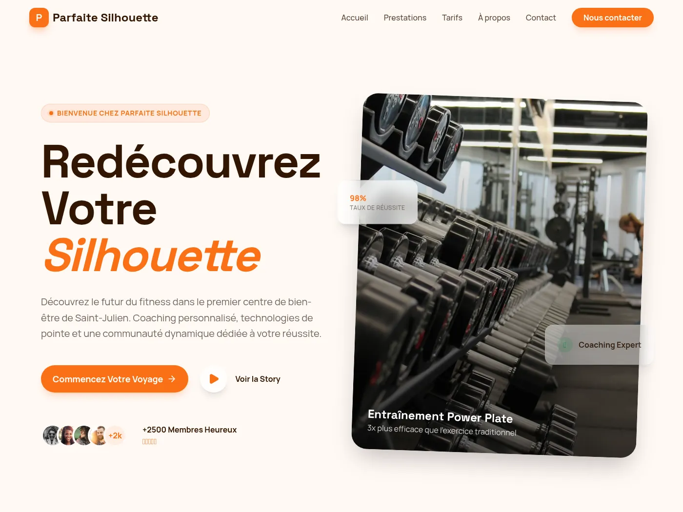 OrangeFit Wellness Website