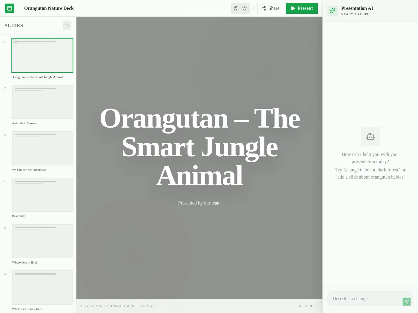 Orangutan Nature Deck
