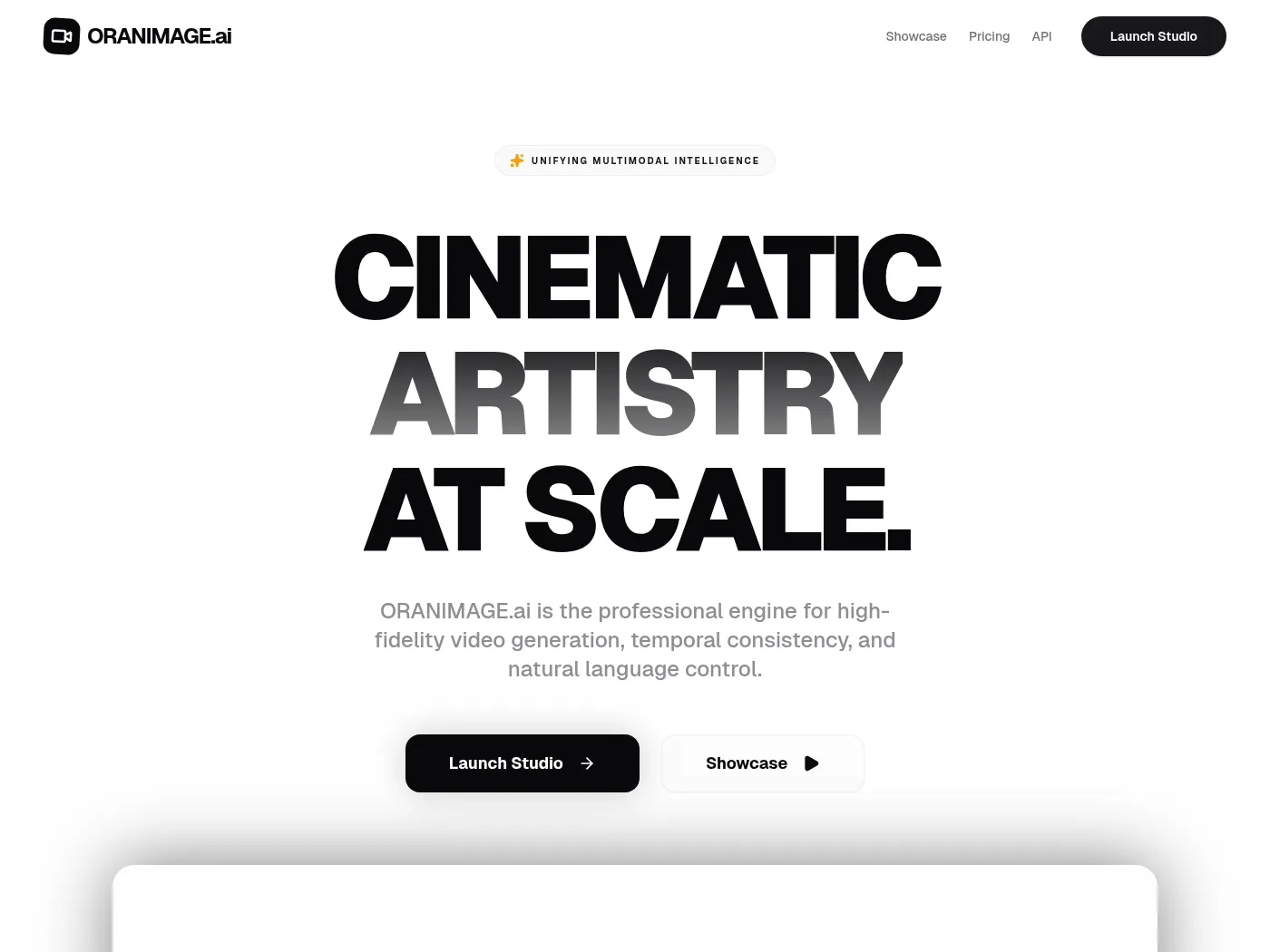 ORANIMAGE.ai Creative Studio