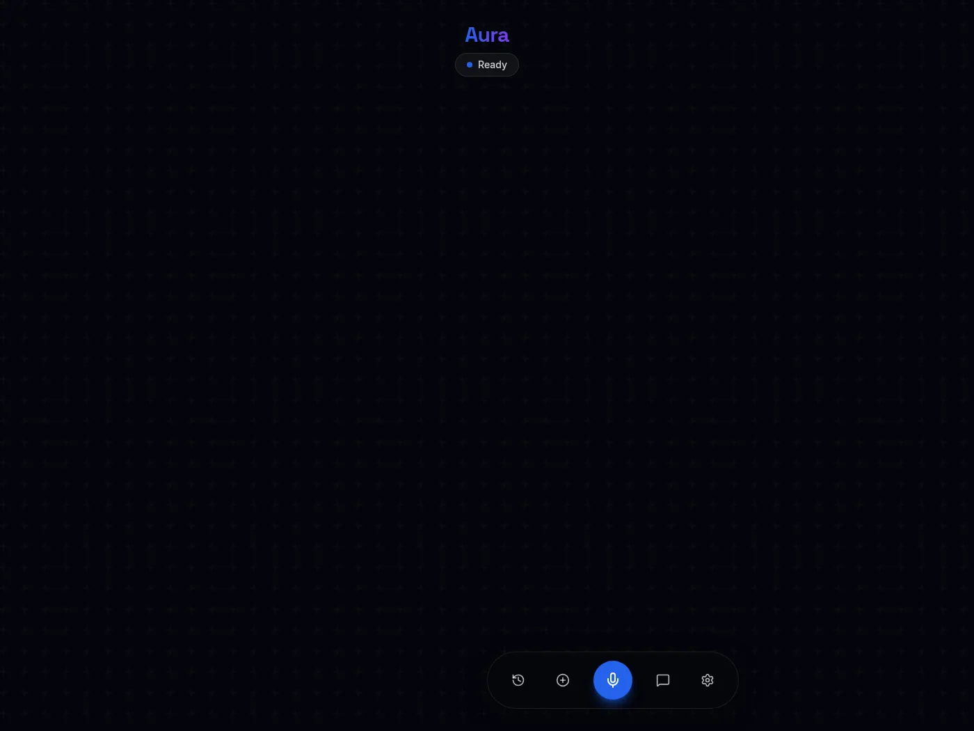 Orb Voice Assistant UI