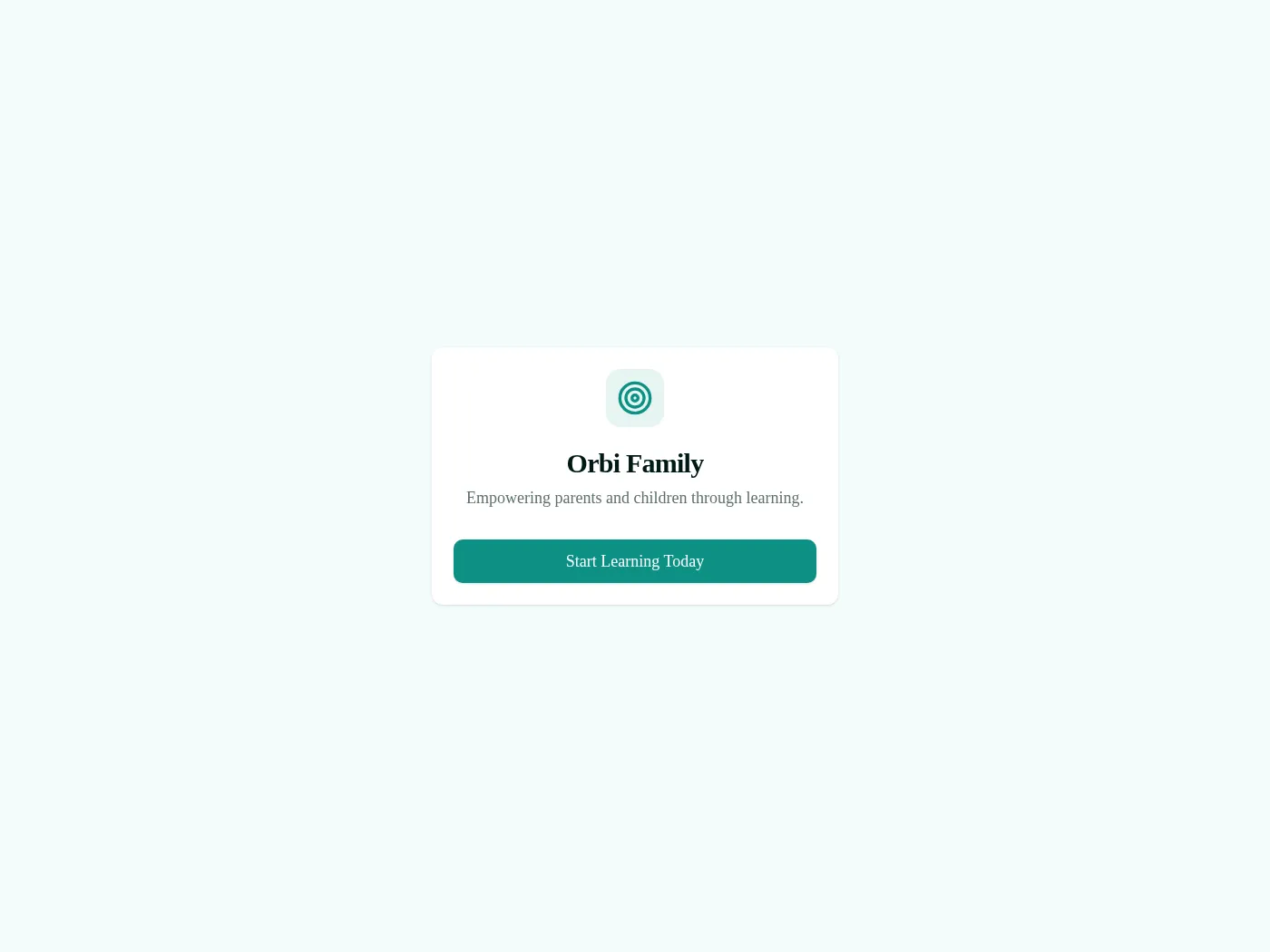 Orbi Family Learning App