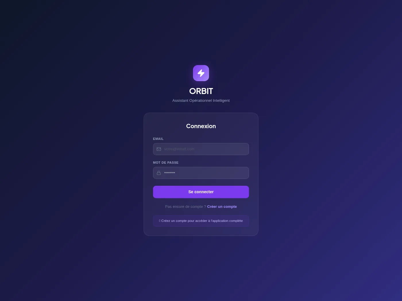 ORBIT AI Operations Assistant