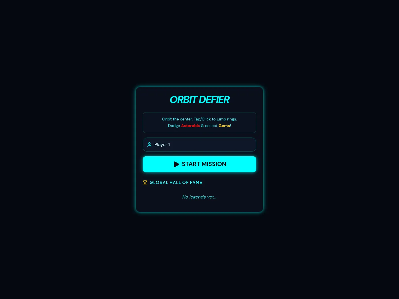 Orbit Defier Arcade