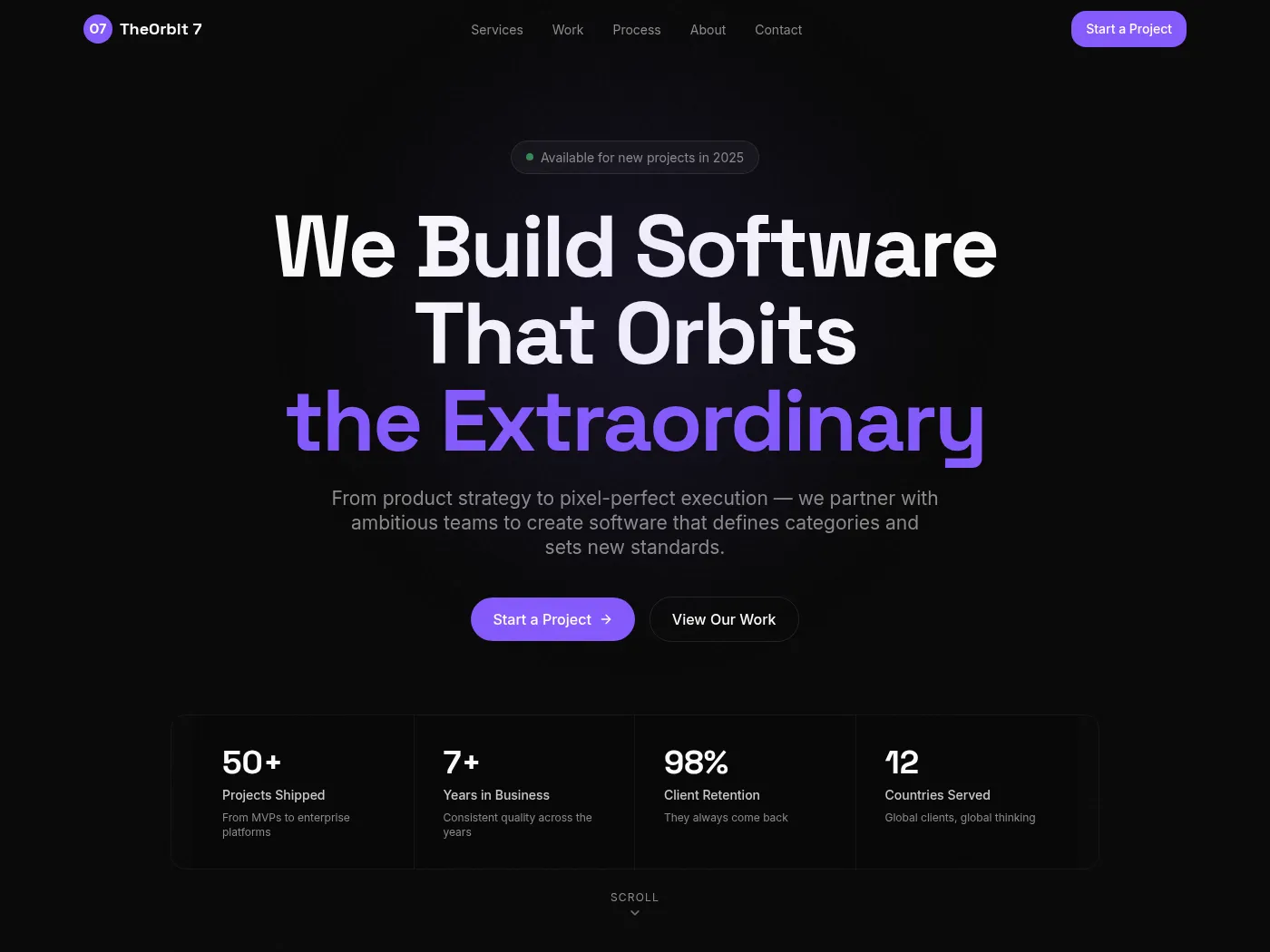 Orbit7 Agency Clone