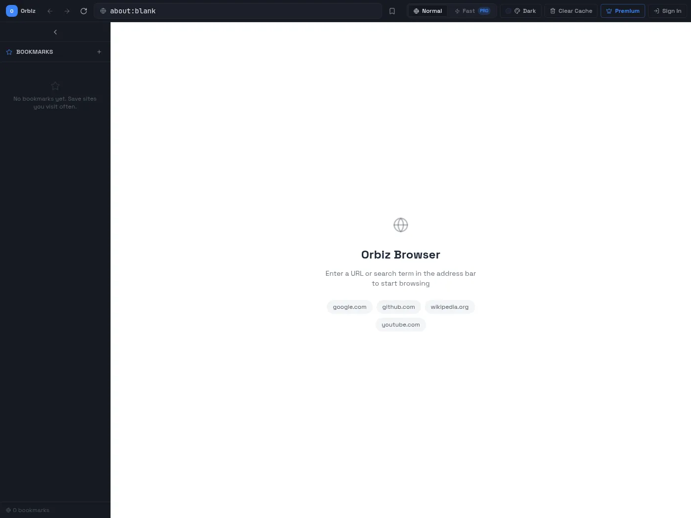 Orbiz Browser