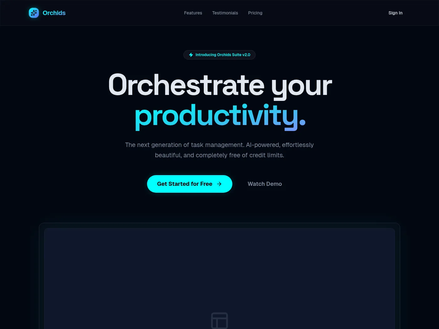 Orchids Productivity Suite