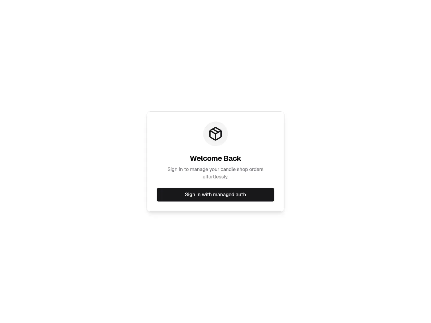 Candle Orders Dashboard