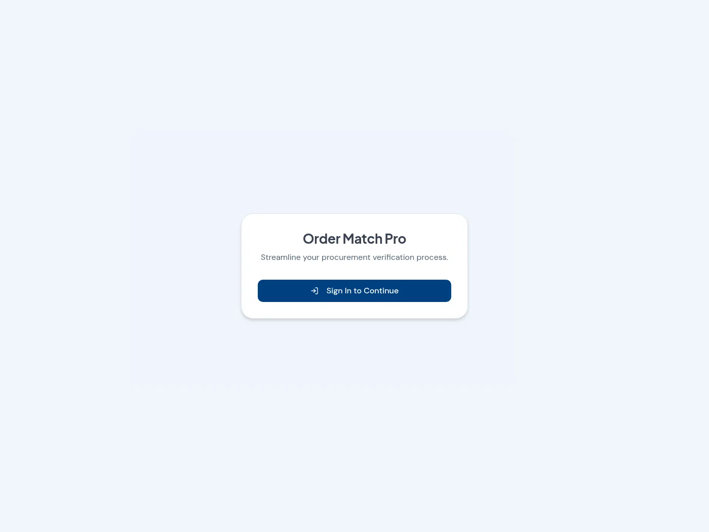 Order Match Pro