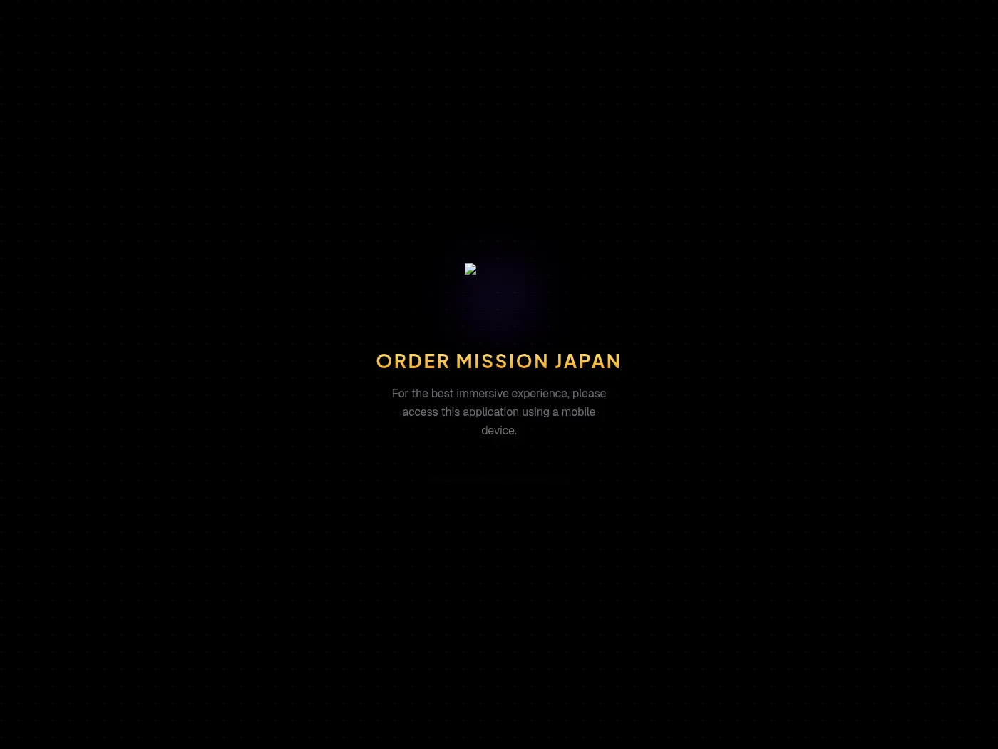 Order Mission Japan