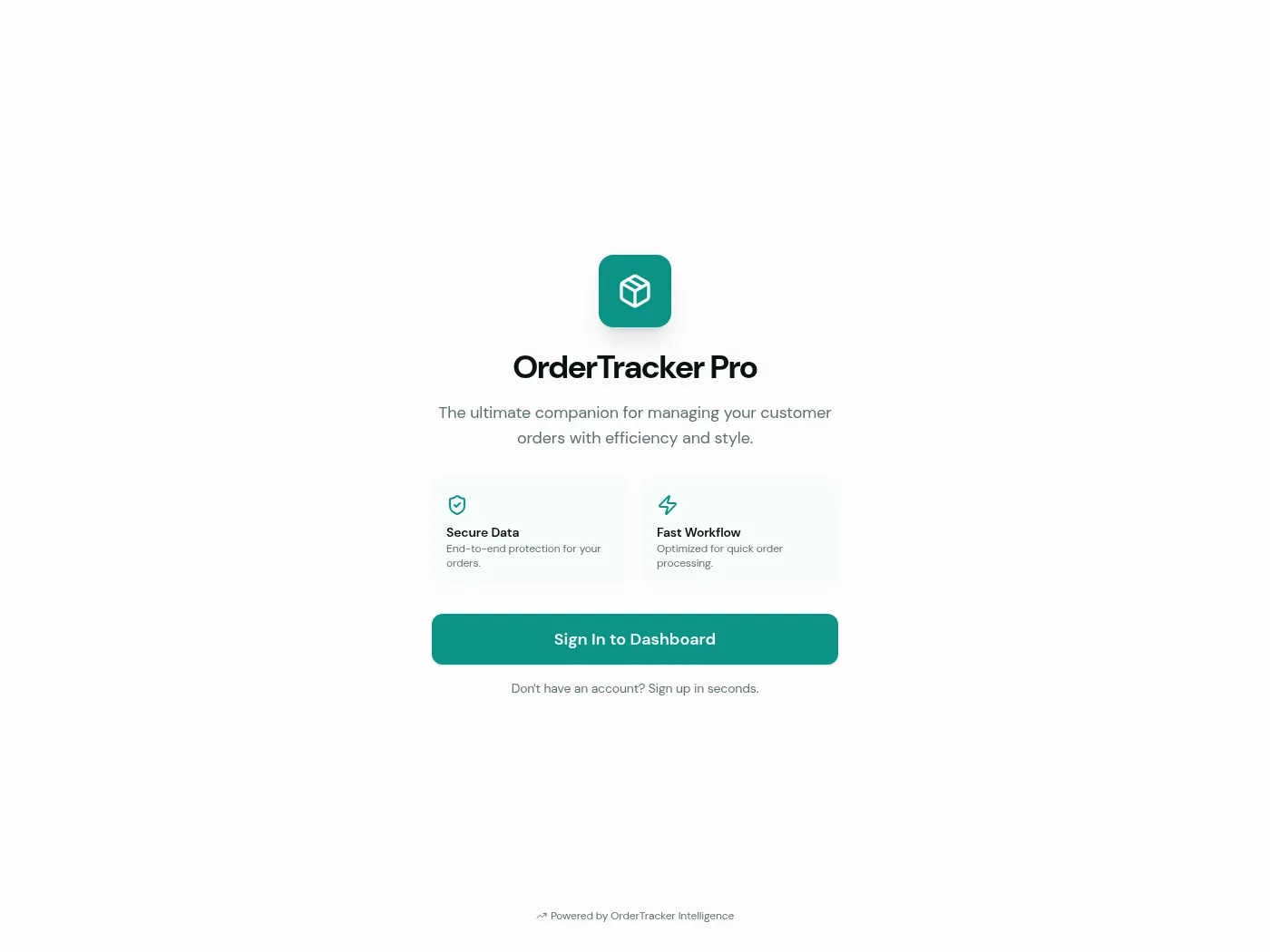 Order Tracker Pro