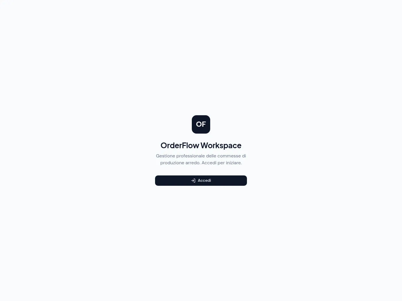 OrderFlow Workspace