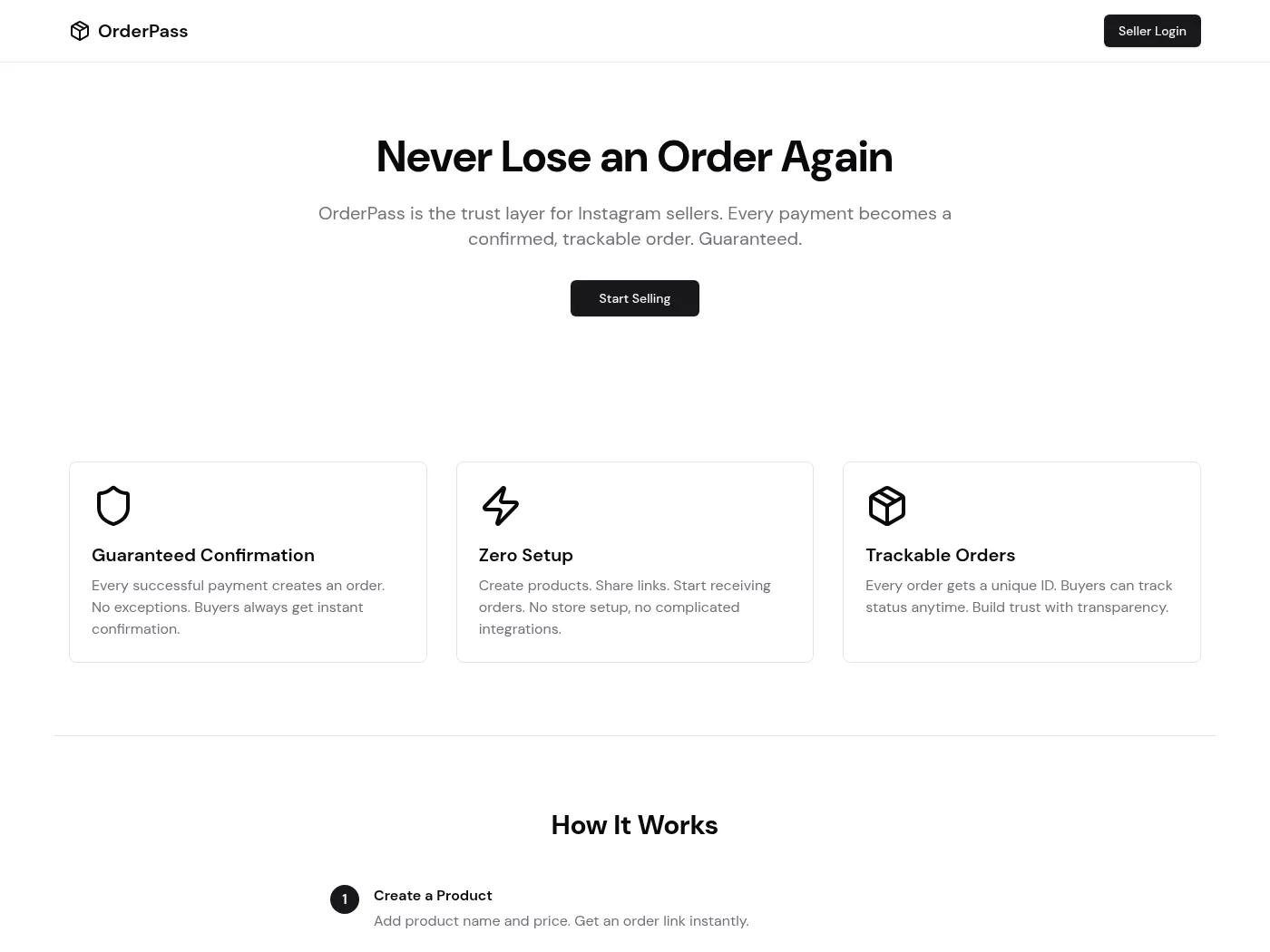 OrderPass Trust Layer