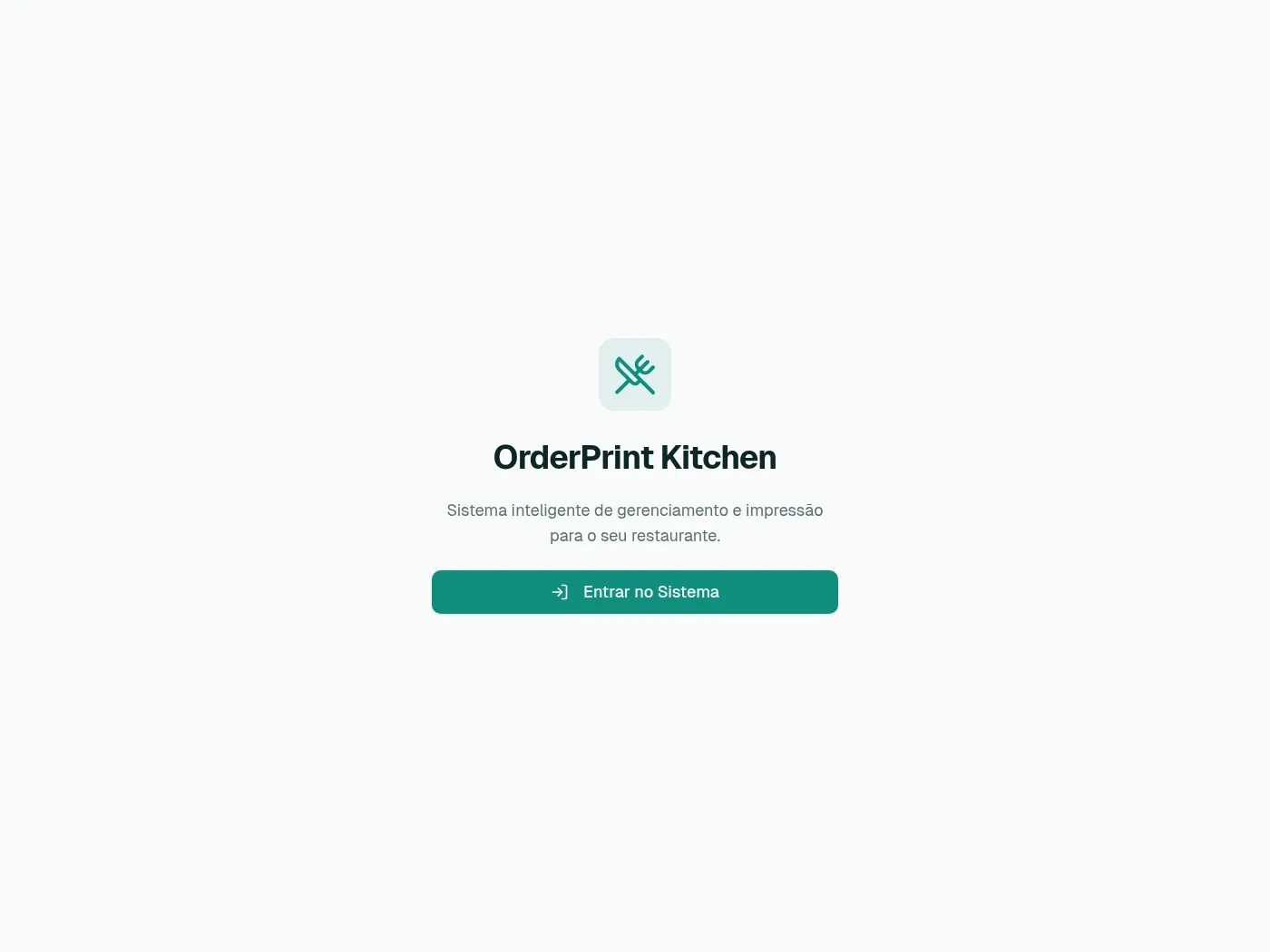 OrderPrint Kitchen App