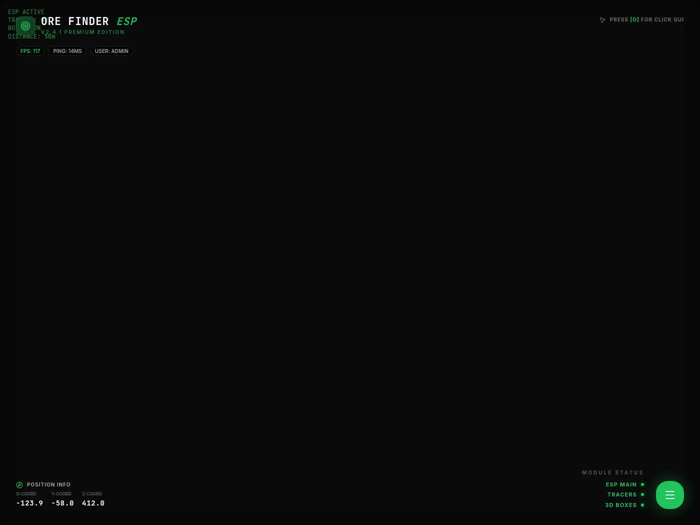 Ore Finder ESP Mod