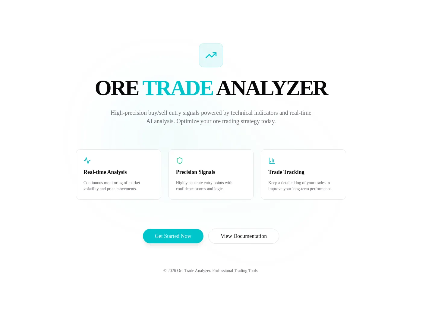 Ore Trade Analyzer