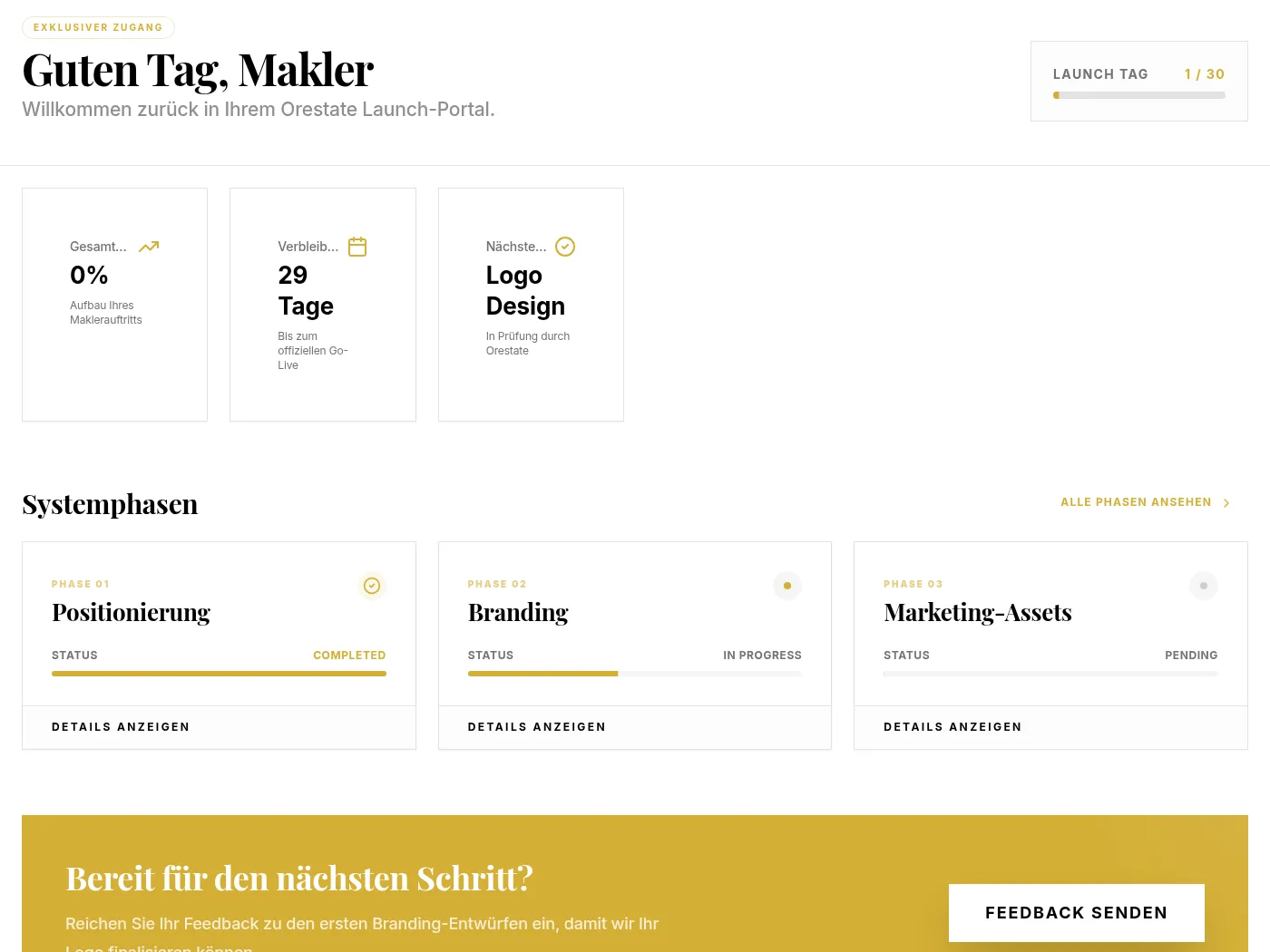 Orestate Makler Portal