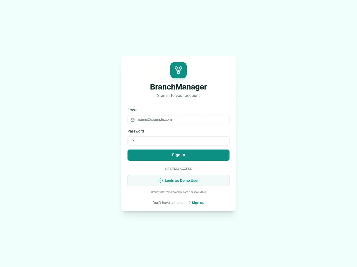 Multi-Company Branch Manager
