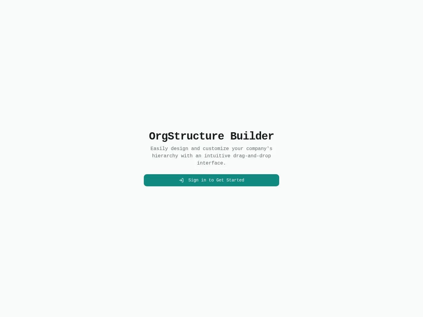 OrgStructure Builder