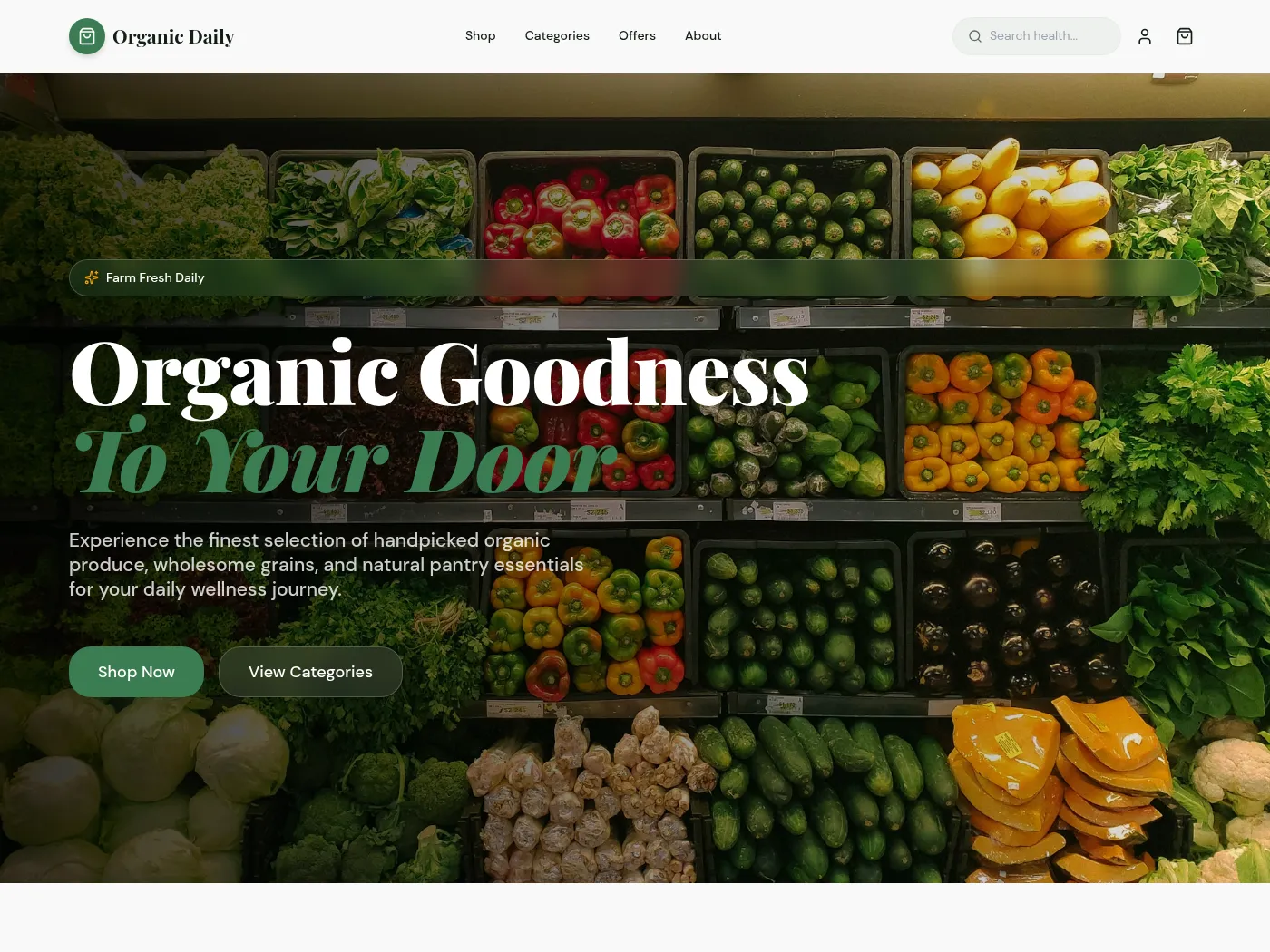 Organic Daily Store