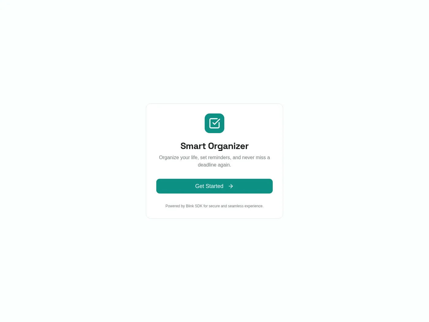 Smart Organizer