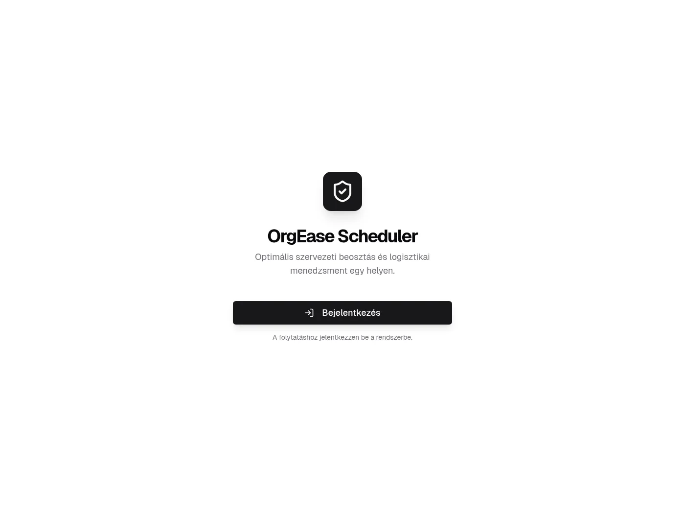 OrgEase Scheduler