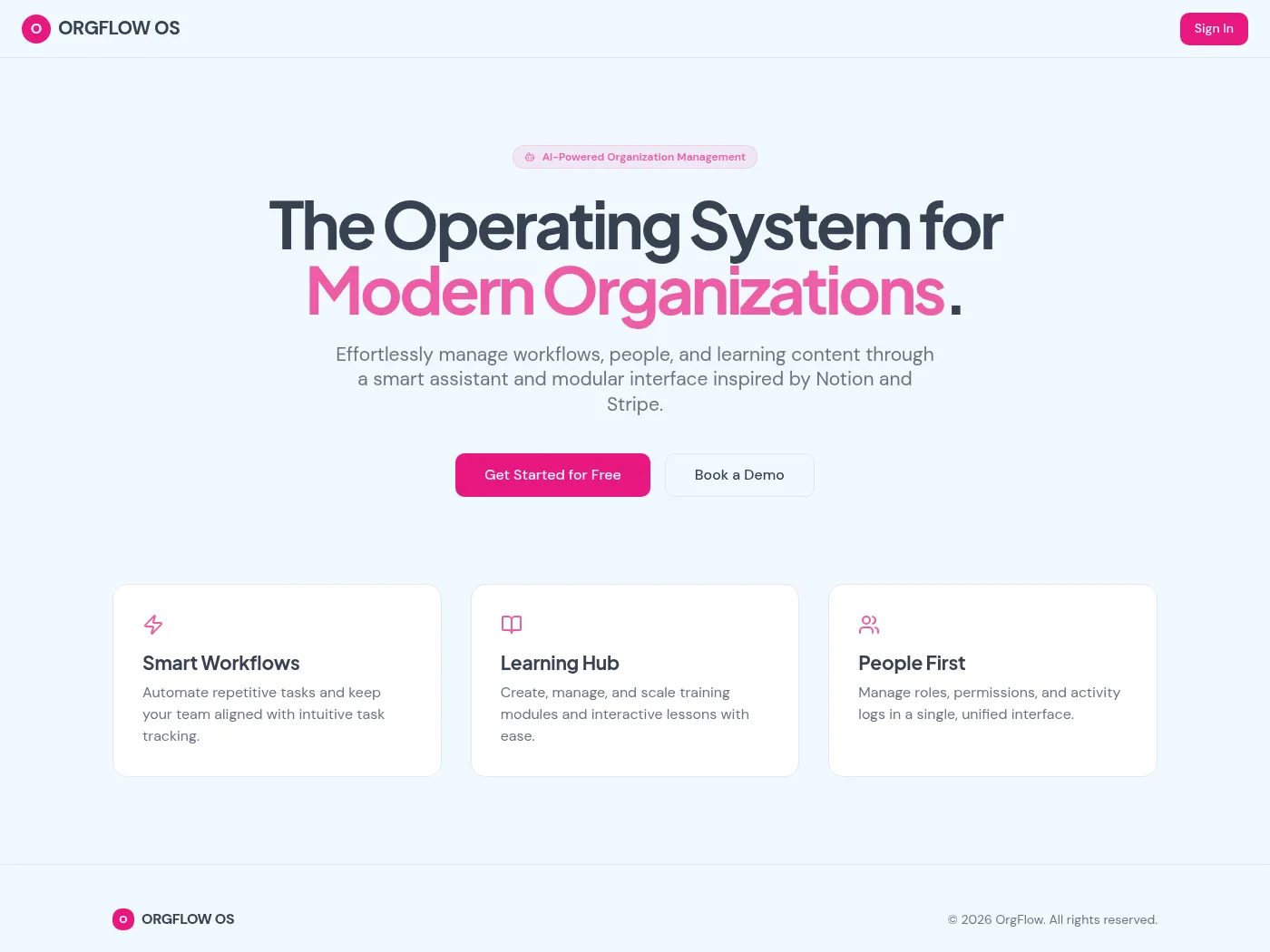 OrgFlow OS